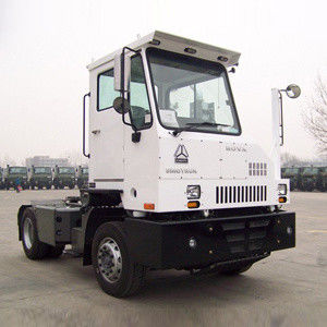 50t - 90t Sinotruck Terminal Tractor Port With 5th Wheel Lifted Right ...